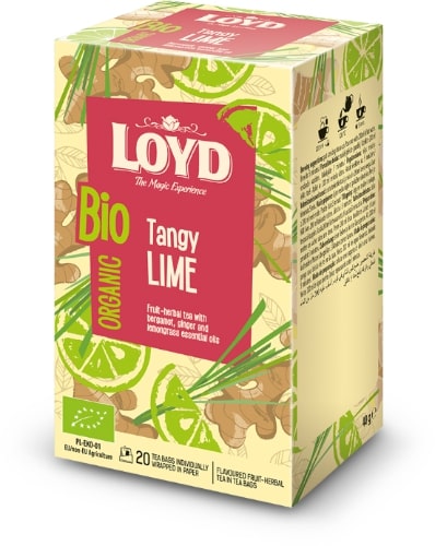 Ekologiška žolelių arbata LOYD Tangy Lime, 20 x 2g | 4office ...