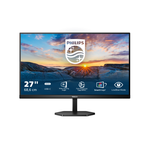 Monitorius Philips 3000 Series LED 27inch 1920x1080 75Hz IPS 300cd/m2 ...