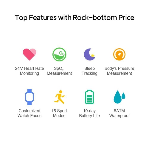 Išmanusis laikrodis MiBro Color Smartwatch | 4office | Spausdintuvų ...